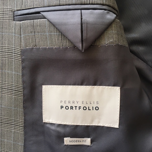 Perry Ellis | Suits & Blazers | Perry Elis Portfolio Mens Jacket Modern ...